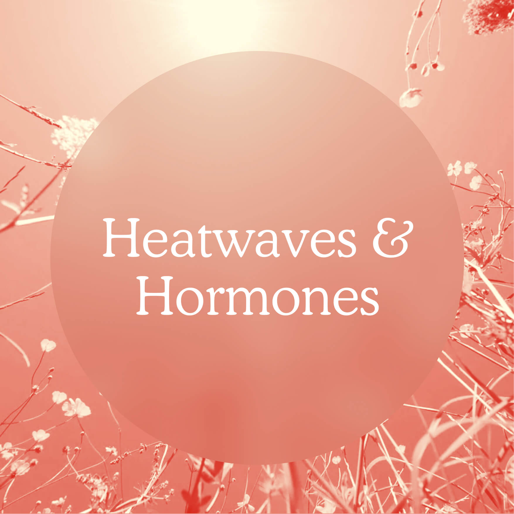 Heatwaves and hormones - does heat really impact your period? – Myoovi